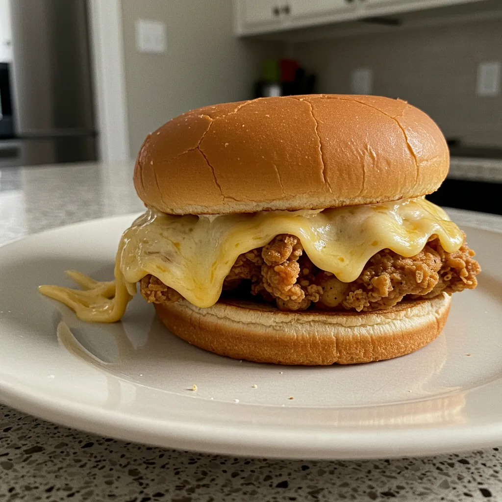 Melty Cheesy Chicken Sandwich: A Savory Masterpiece | Flirt Recipes
