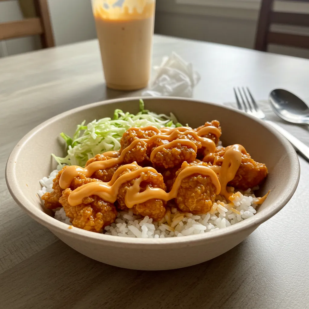 The Ultimate Bang Bang Chicken Bowl: Crispy Spicy Sweet Perfection in ...