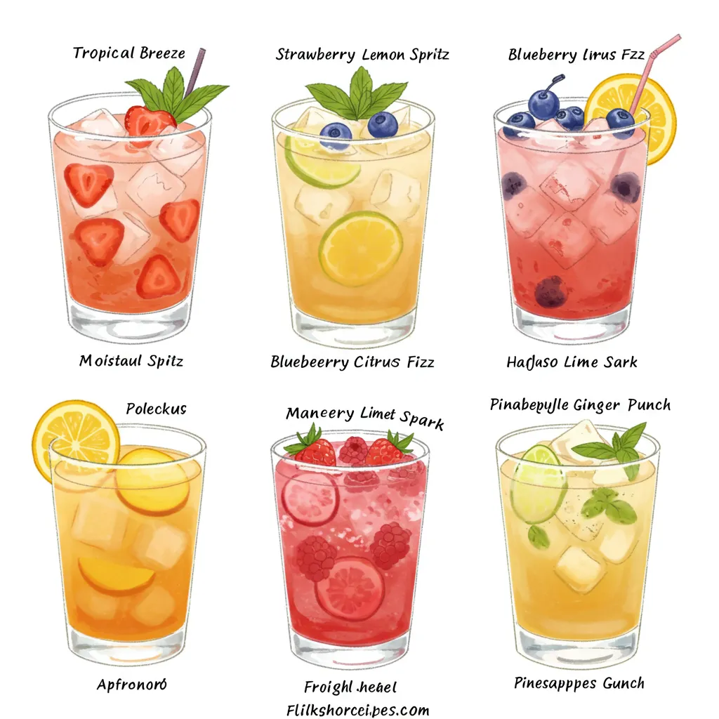 BEST RECIPE for 7 Refreshing Fruit Mocktails: Ultimate Summer Beverage ...