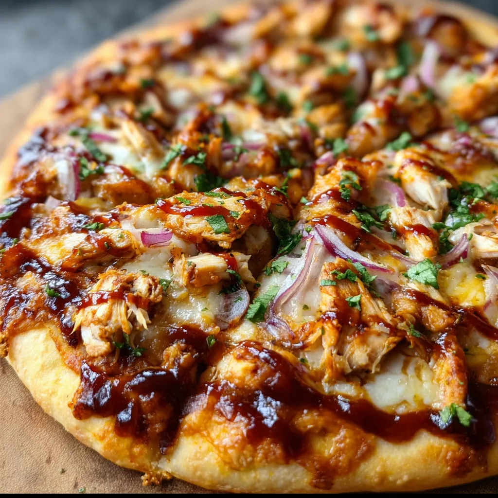 Ultimate BBQ Chicken Pizza with Tangy Sauce and Crispy Crust | Flirt ...