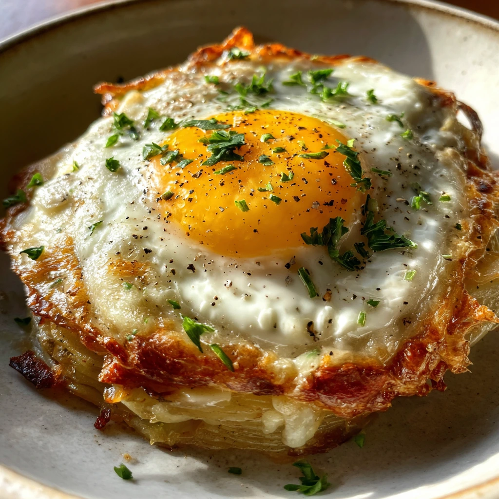 Irresistible Ultimate Baked Eggs Napoleon with Spinach and Creamy ...